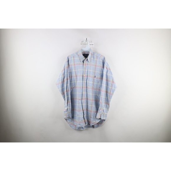 Ralph Lauren | Shirts | Vintage 9s Ralph Lauren Mens Large Rainbow ...
